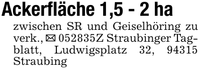 Kleinanzeige Sonstige Anzeigen / Land- und Forstwirtschaft ...